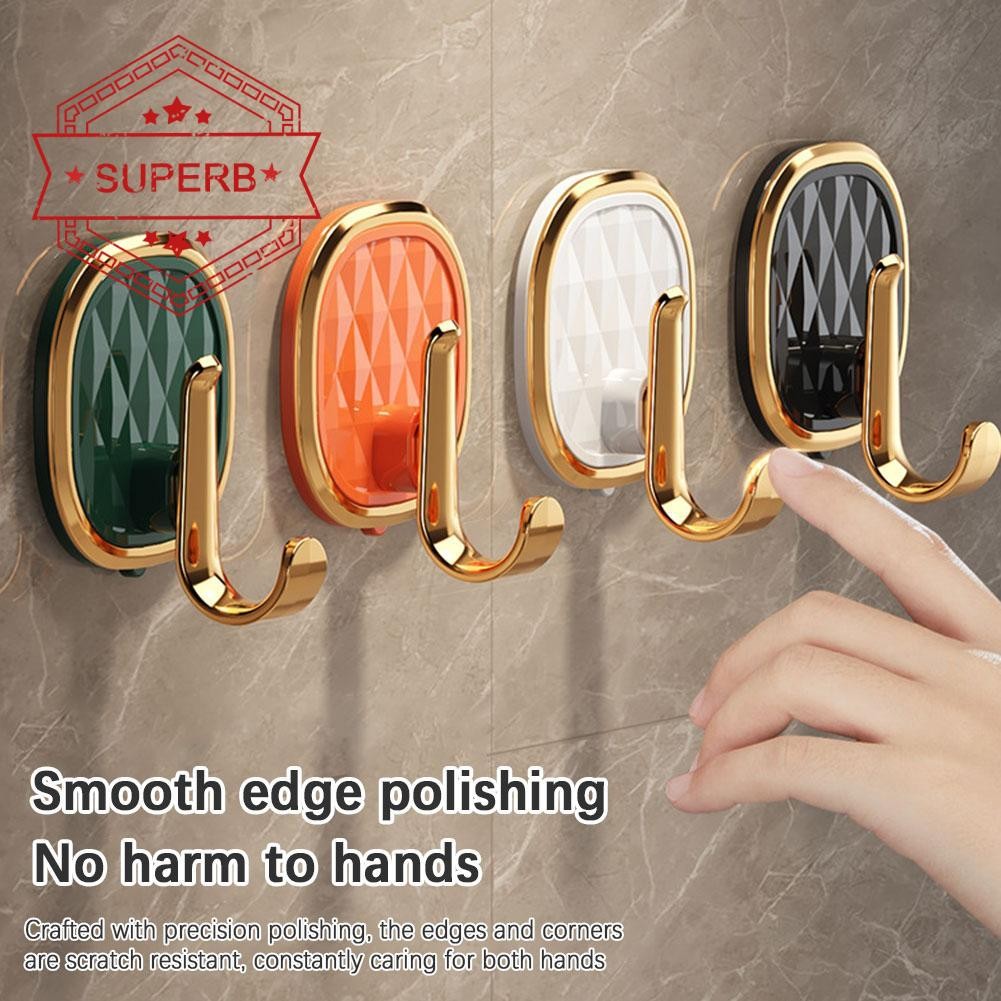 Strong Wall Hook Self Adhesive Hooks Sticky Hook Door Acrylic Load ...