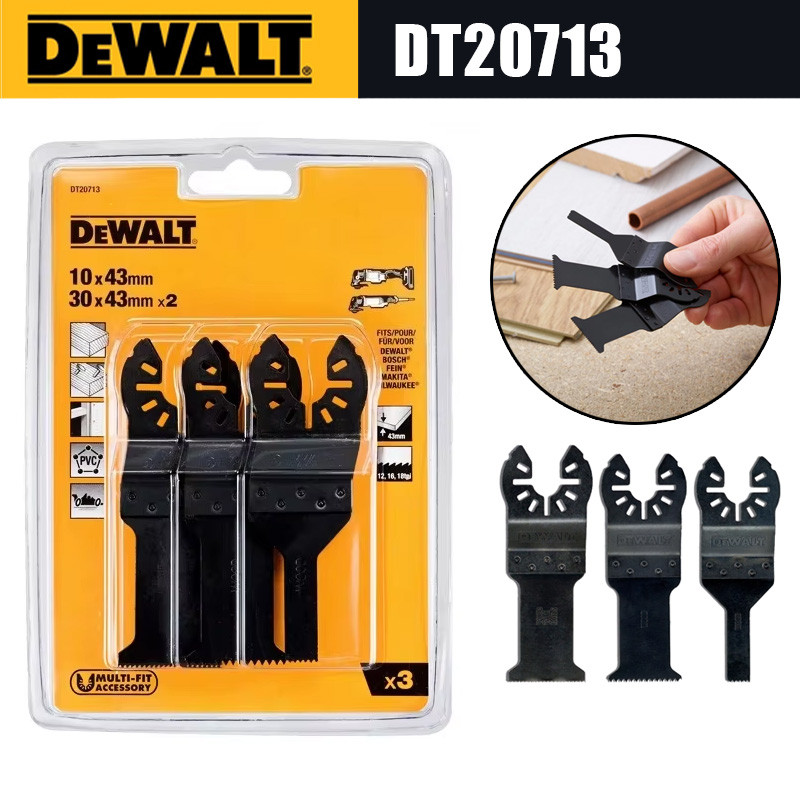 DEWALT 3PCS Oscillating Cutting Saw Blade Wood Metal Fast Cutting Blade ...