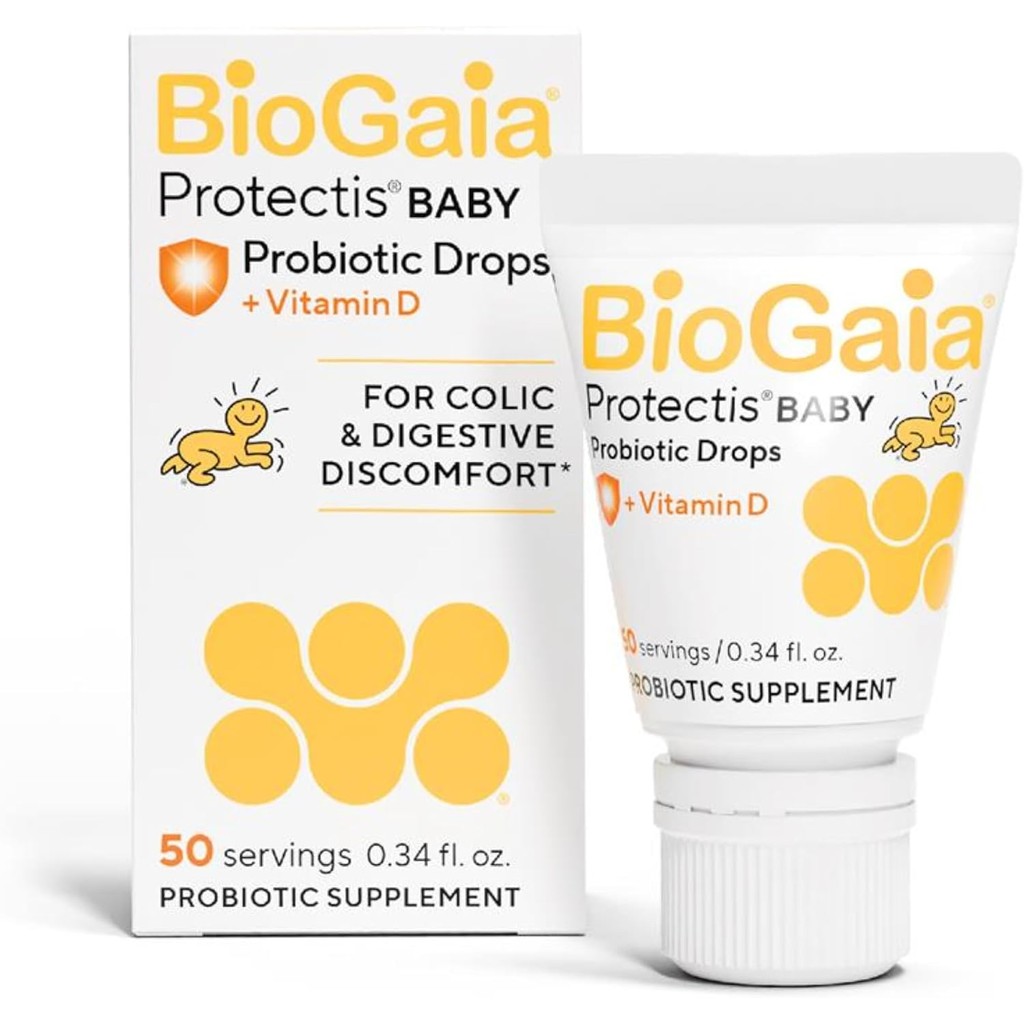 BioGaia Protectis Baby Probiotic Drops | Colic & Gas Relief + Vitamin D ...