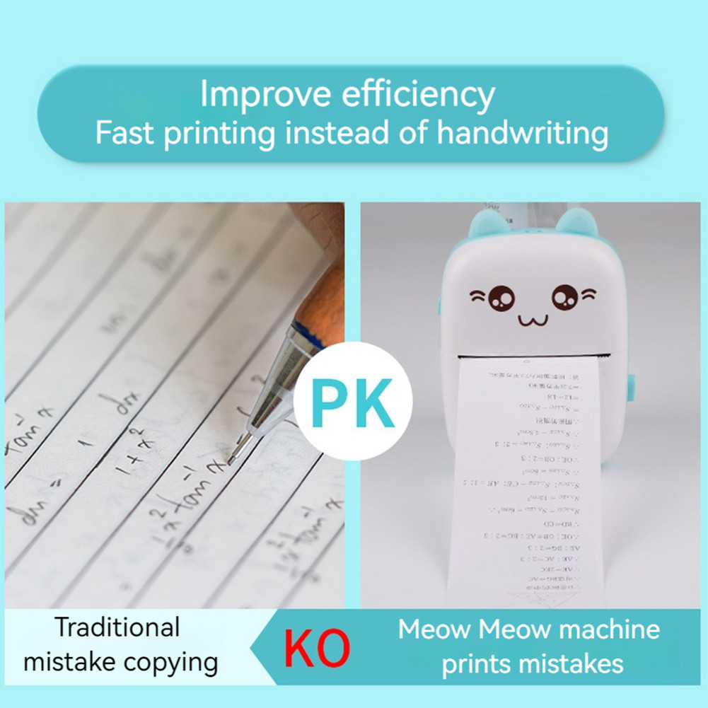 Thermal Printer Wireless Inkless Sticker Maker Bluetooth-Compatible ...