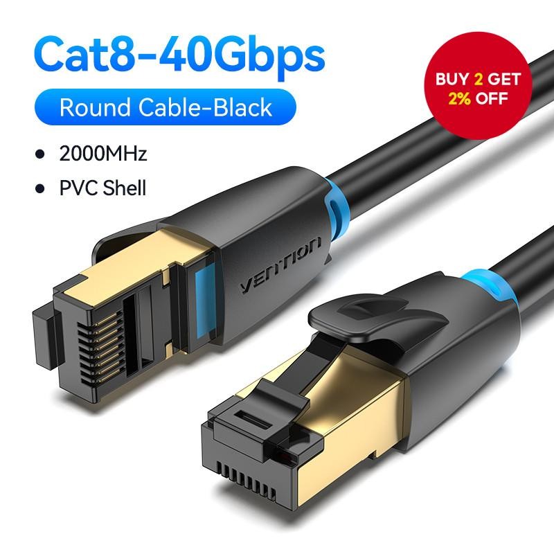 Vention Ethernet Cable Cat8 40Gbps Super Speed SFTP Lan Network Cable ...