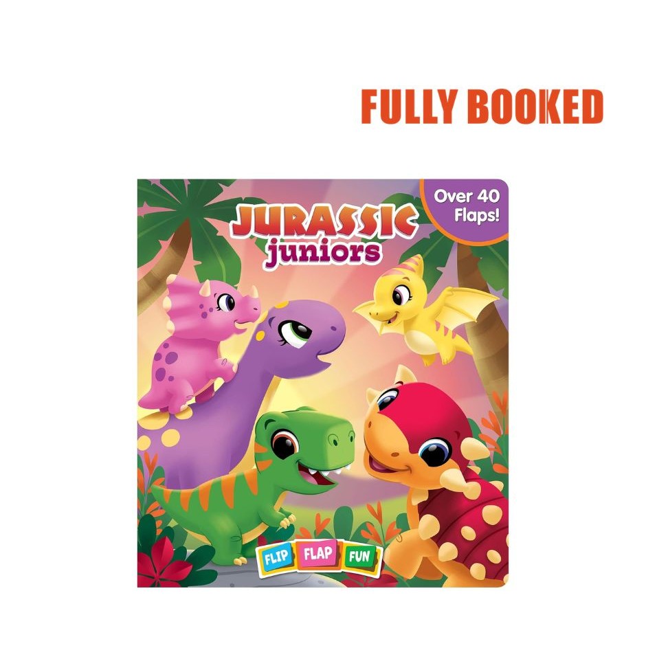 Flip Flap Fun: Jurassic Juniors (Board Book) by Phidal Publishing | Shopee Philippines