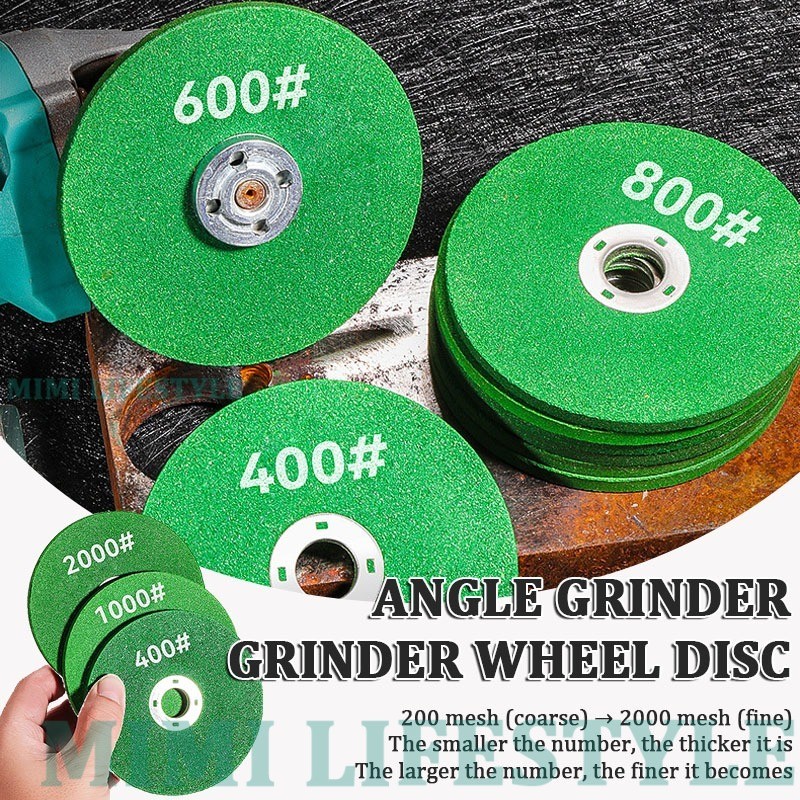 Angle Grinder Grinding Wheel 100-1200Grits Polishing Wheels Grinding ...