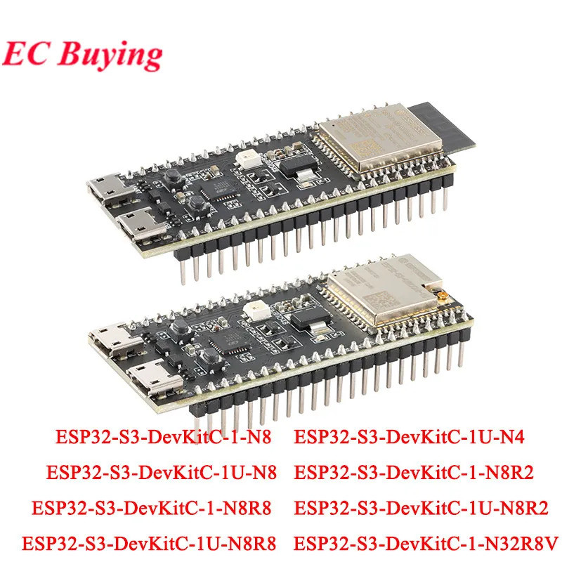 ESP32-S3-DevKitC-1 ESP32-S3-DevKitC-1U Development Board ESP32-S3 ESP32-S3-WROOM-1 N8R2 N8R8 N8 ...