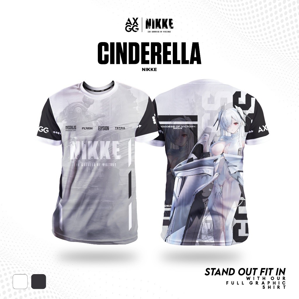 AXGG " Goddess of Victory: Nikke" Batch 2 Gaming Shirt | Shopee Philippines