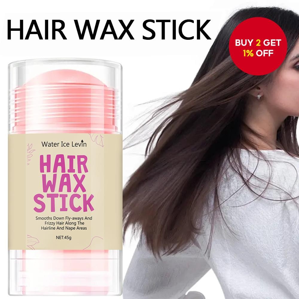 Water Ice Levin Hair Wax Stick, a non-greasy styling cream designed to ...