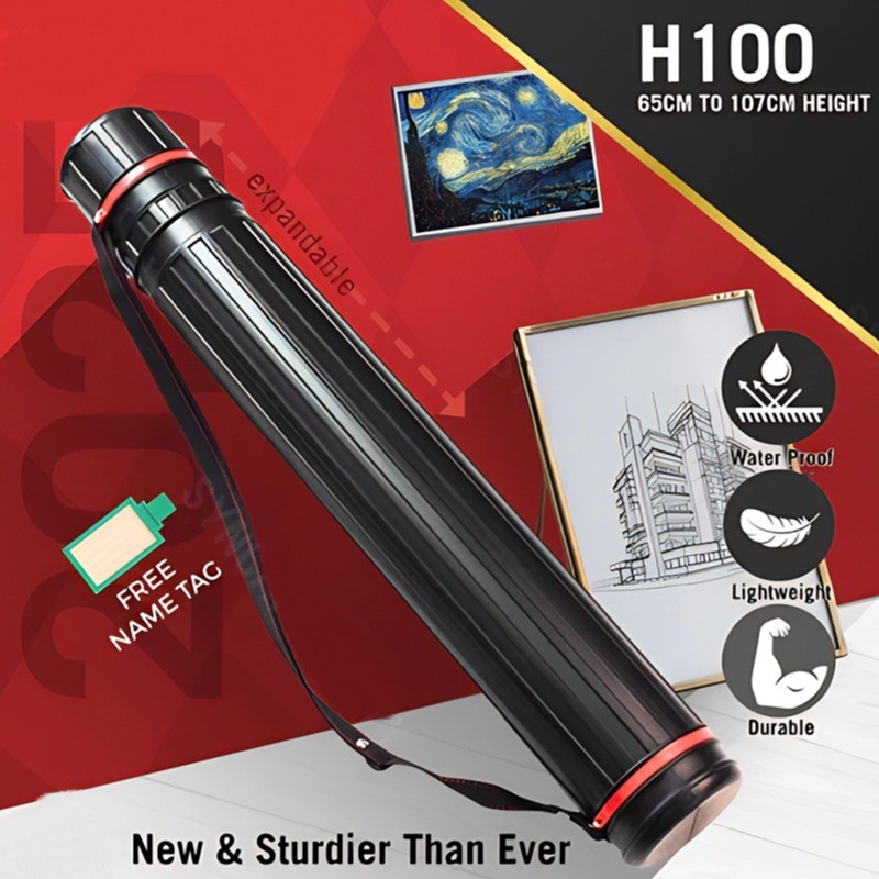 Telescopic Architecture Drawing Tube H100 H75 with Protective ...