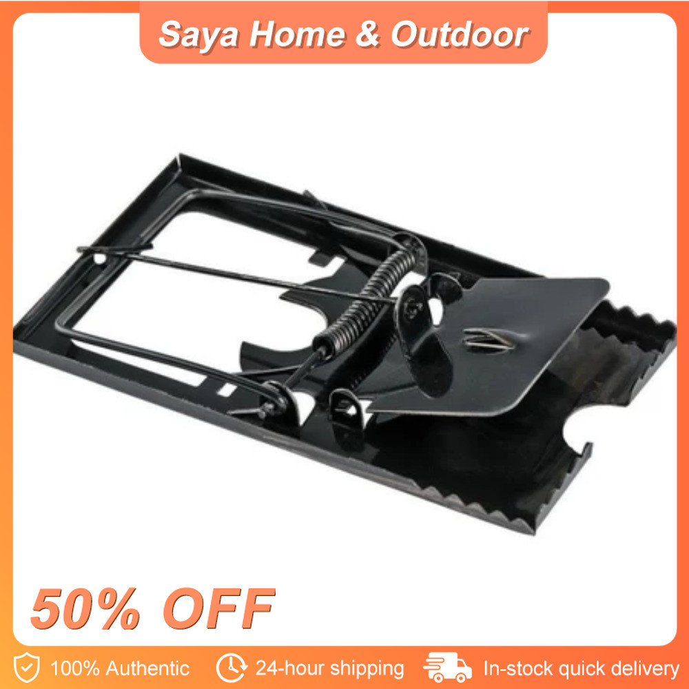 Iron Mouse Trap with Spring Clip - Home Use Metal Mouse Trap and Anti ...
