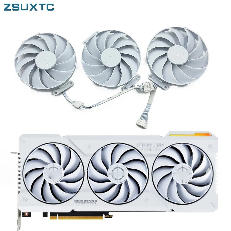 CF9015U12D 7PIN RTX4070 Ti GPU Replacement Fan for Asus GeForce RTX ...