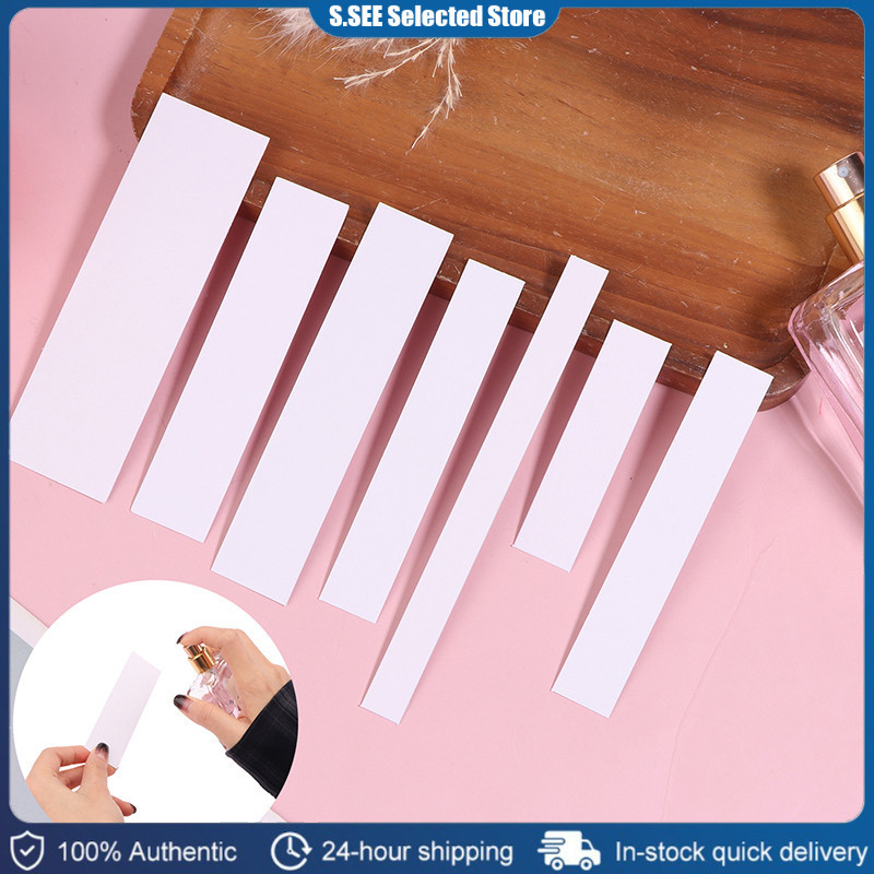 100Pcs Perfume Test Strips Disposable Fragrance Blotter Strips Scent ...