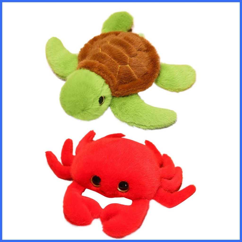 Marine Animal Plush Dolls Cute Realistic Sea Creatures Stuffed Animal ...