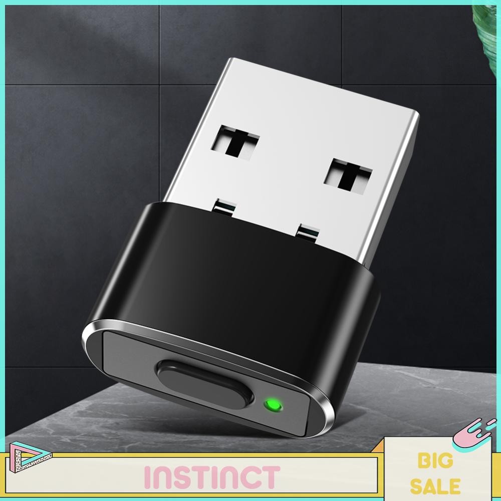 Mini Automatic Mouse Jiggler Mover ON/Off Button USB Automatic Move ...