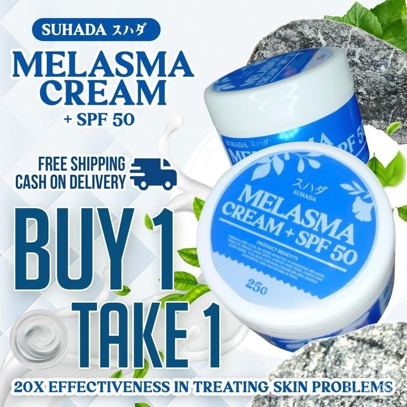 SUHADA - Buy 1 Take 1 Japanese Melasma Cream Original with QR CODE ...