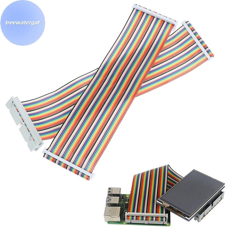 TEGAT Raspberry Pi 40 Pin GPIO Cable Extension Wire for Raspberry Pi 4B ...