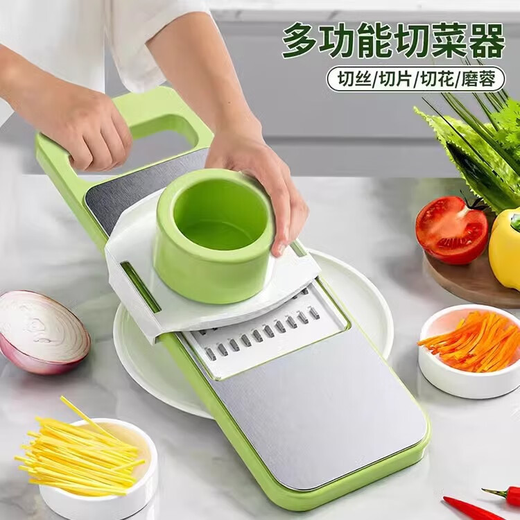 Grater Stainless Steel Shredder Grater Multi-Function Vegetable Cutter ...