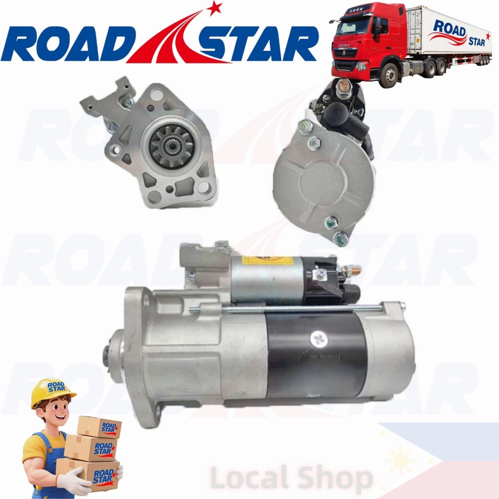 4M50 starte 195/215/225 excavator starter motor suitable for Mitsubishi ...