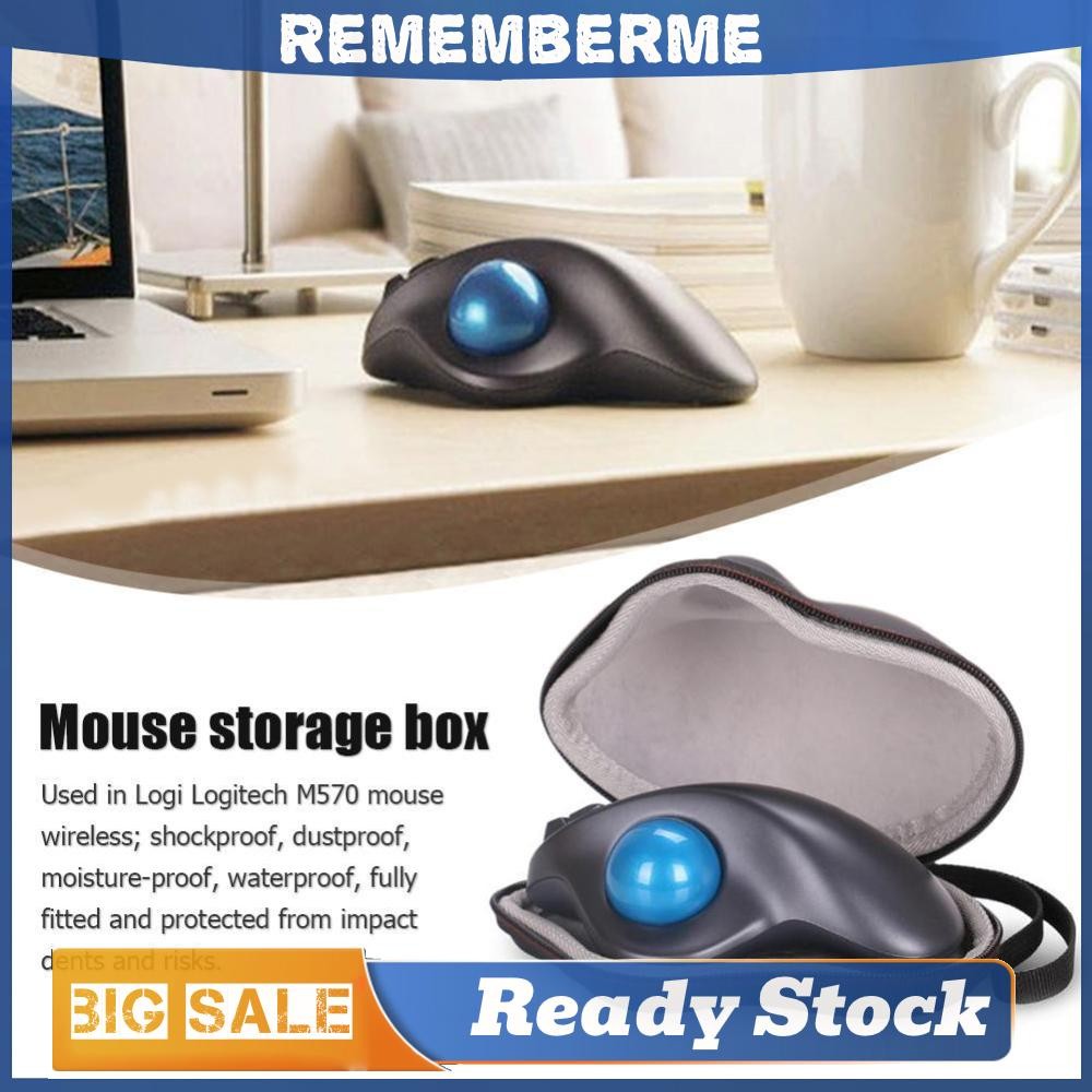 Travel EVA Carrying Case for Logitech M570 Wireless Trackball Mouse ...