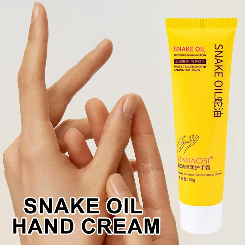 Yimiaosi Snake Oil Ultra-moisturizing Hand Cream 60g And Portable ...