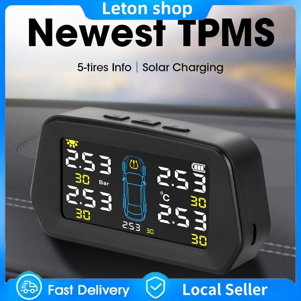 Large screen wireless tire pressure monitoring system Solar large ...