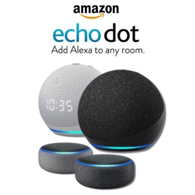 Echo Dot - Third OR Fourth Generation - Smart Speaker Alexa 3rd OR 4th Gen - w/ OR w/o | Shopee ...