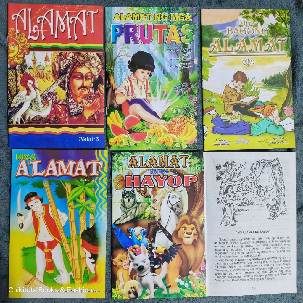Story Book with Lessons – 32 Pages | Sold per 1/3 pcs | Alamat ...