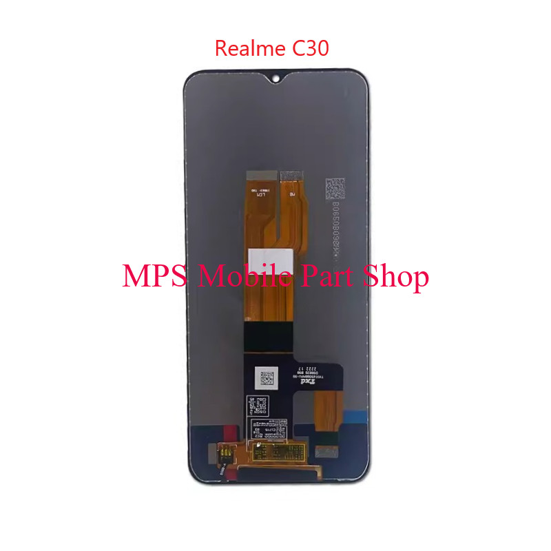 Compatible Realme C30 / C30s / C31 / C33 / C35 Full Set LCD Display ...