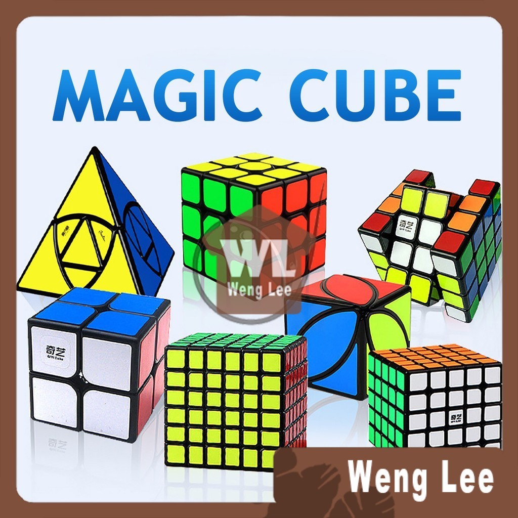 Educational Toys Magic Cube Professional Rubik's Cube Speed Cubes IQ ...