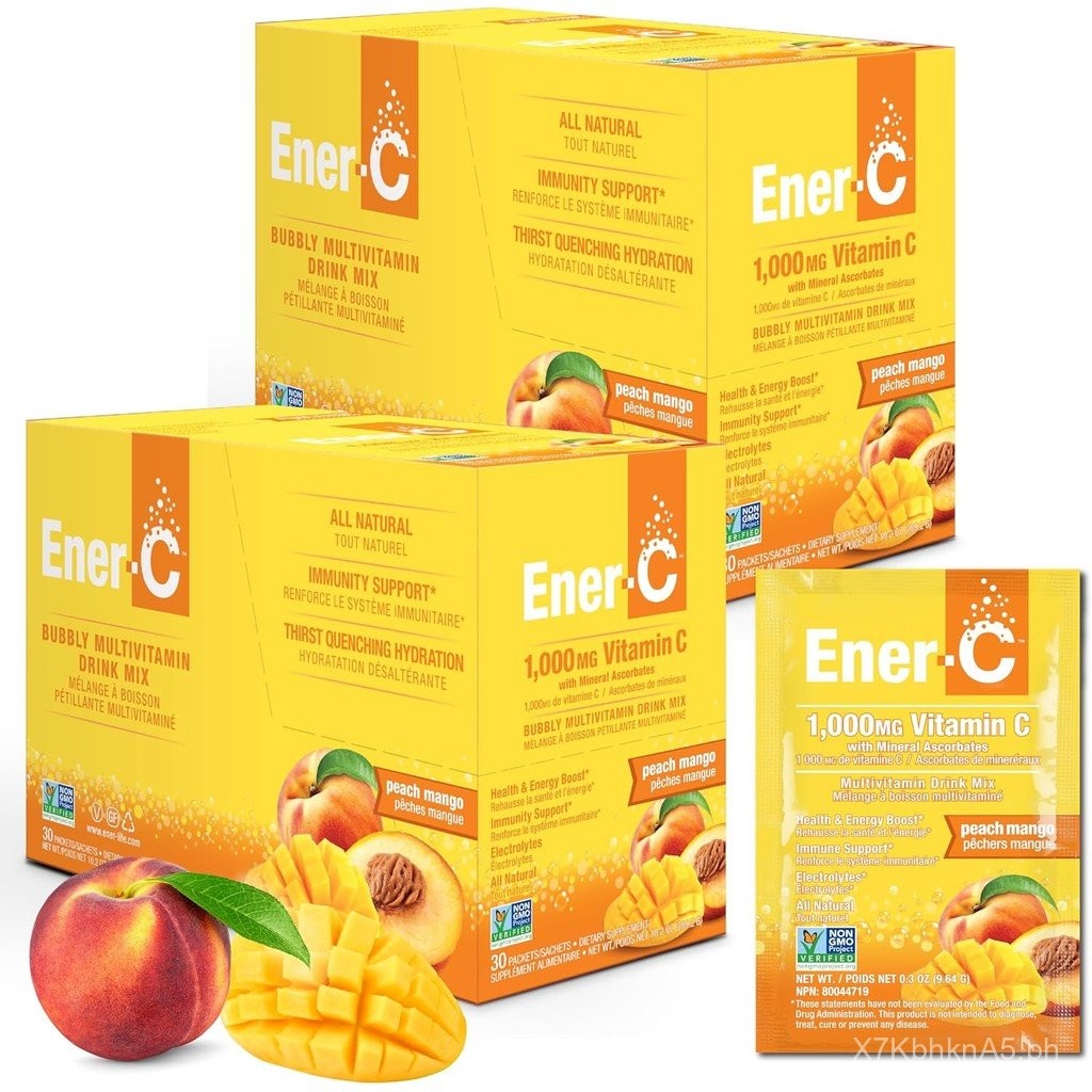Ener-C Multivitamin Drink Mix - Vitamin Packets for Water, Electrolytes ...