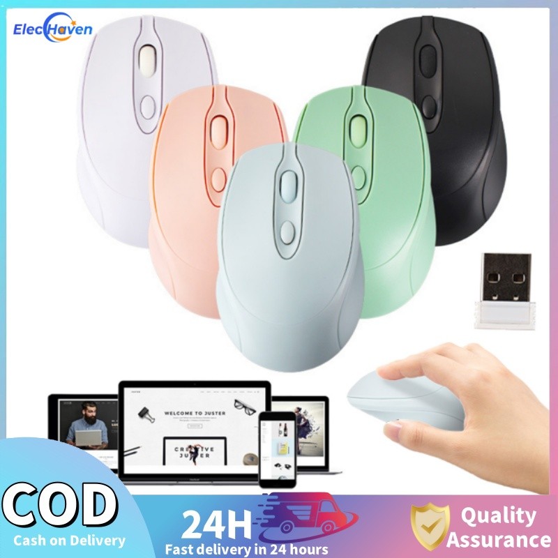 Laptop Wireless Mouse Long-range Gaming Office Mouse 2.4G Dual-mode ...
