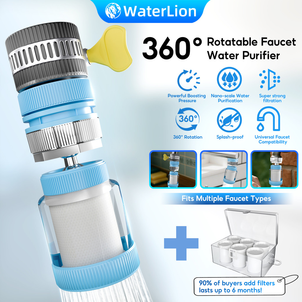 360 degree universal rotation with filter element, kitchen pull-out ...