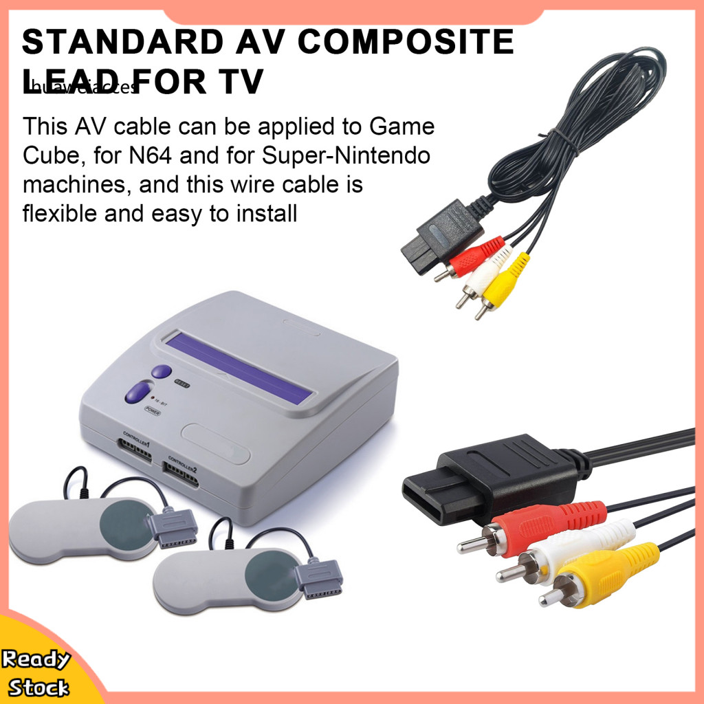 [HW] Av Cable for Lcd Led Tv Cable Adapter Enhance Your Gaming ...