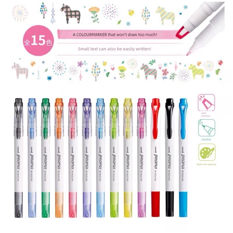 highlighter pen highlighters Japan Mitsubishi Highlighter PUS-103T/102T ...