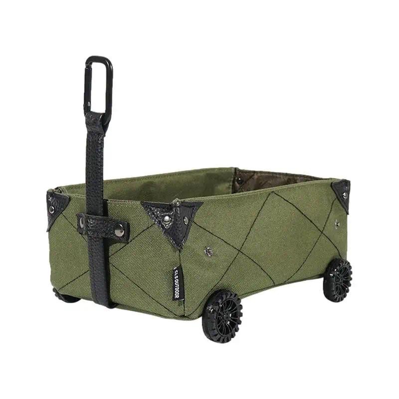 Snake Storage Box Small Rolling Storage Cart Folding Cart With Wheels ...