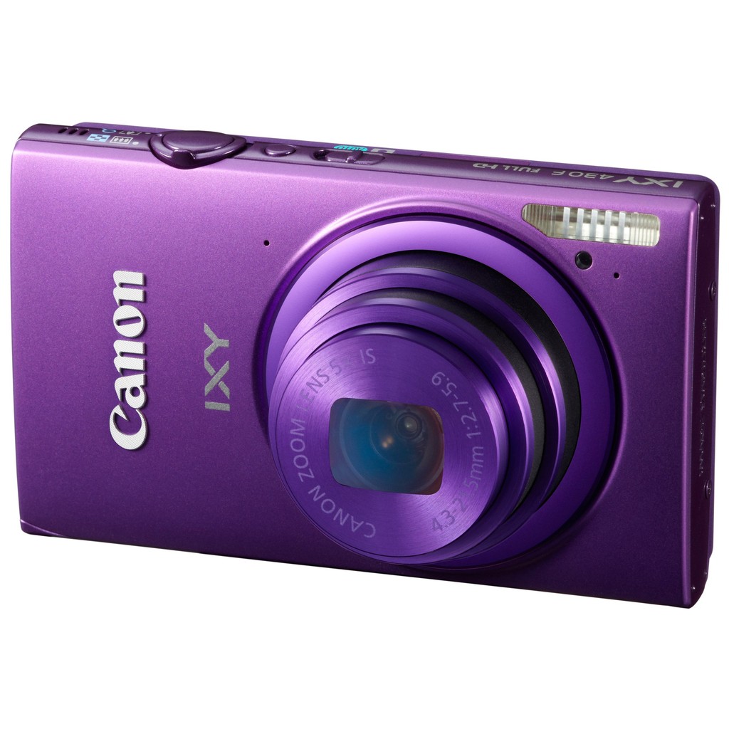 【Excellent】 Canon IXY 430F Purple Digital Camera, 16MP, 5x Optical Zoom ...