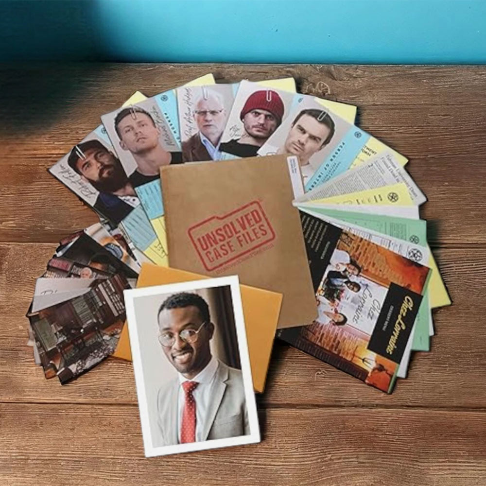 Murder Mystery Game Unsolved Case Files Detective Crime Cold Case Party ...