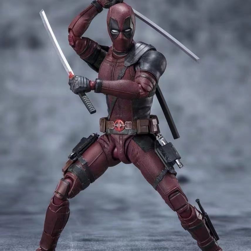 Domestic SHF Deadpool 2 DEADPOOL Deadpool Little Badass Action Figure ...