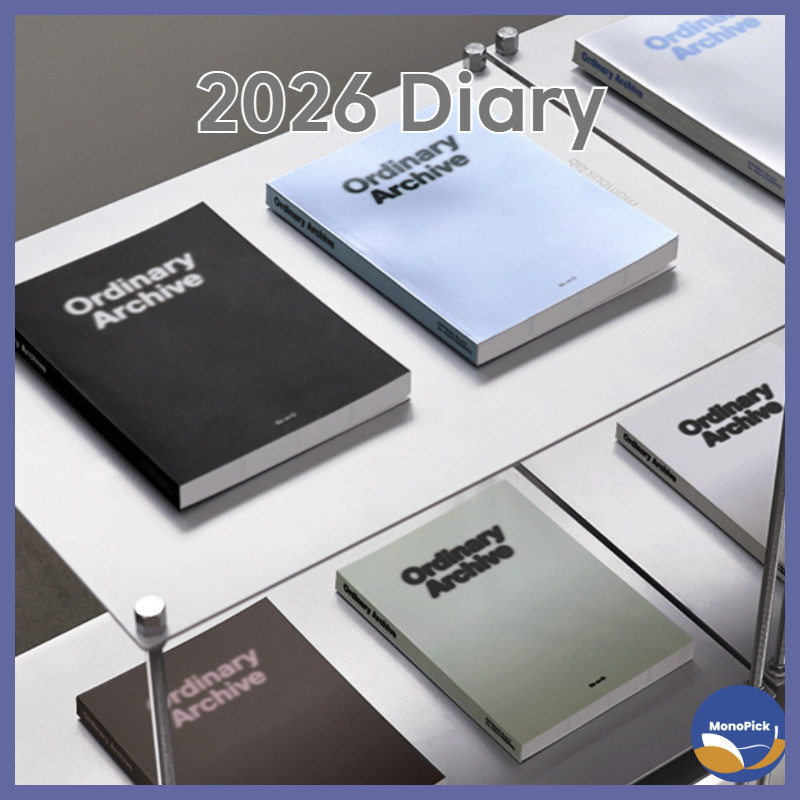 2026 Ordinary Archive Diary/Korea/Date Type | Shopee Philippines