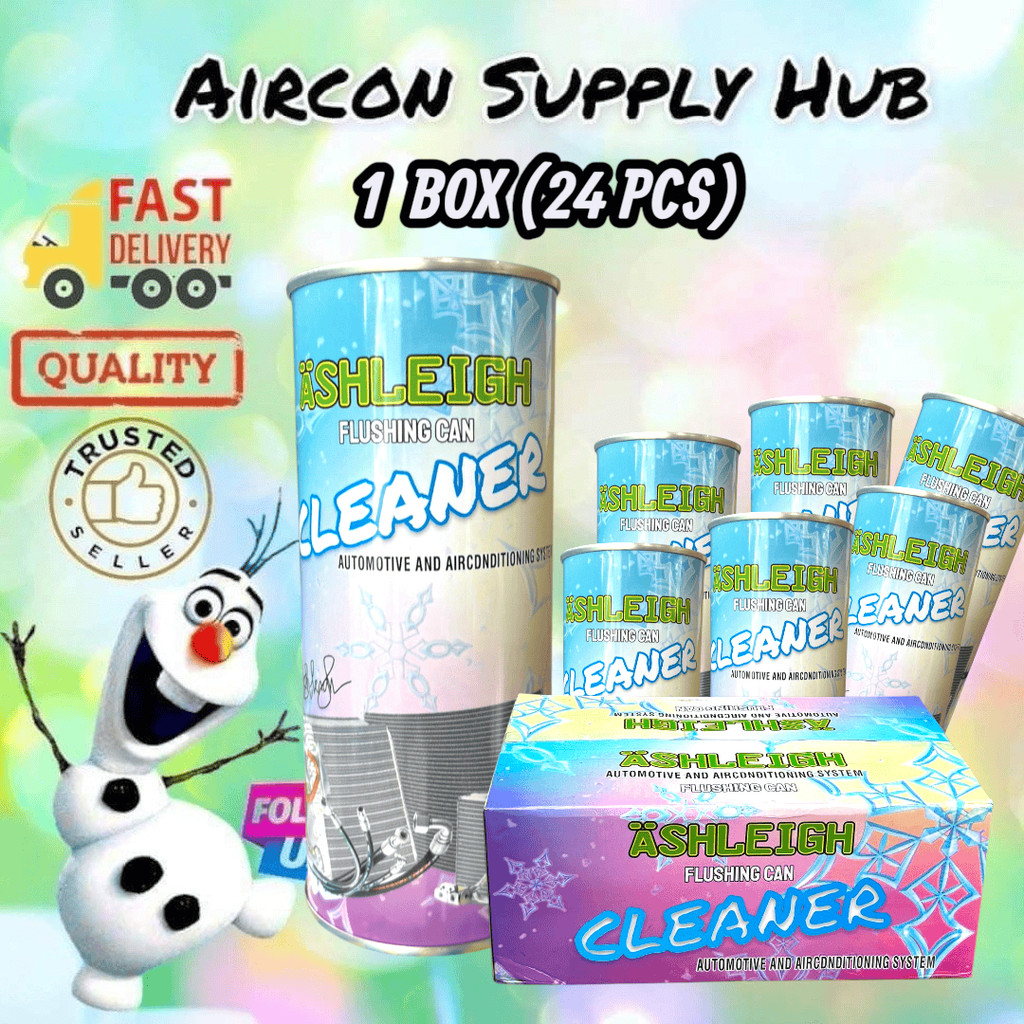 Flushing Can 24pcs (1box) Car aircon System Cleanser parts supplies ASH ...