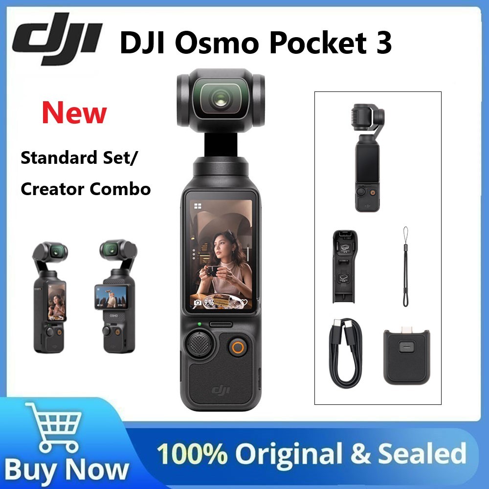 DJI Osmo Pocket 3 Vlogging Camera with 1'' CMOS&4K/120fps Video Face/Object Tracking 2 ...