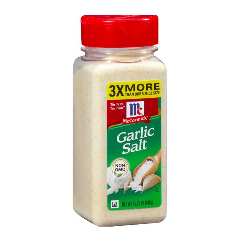 MCCORMICK Garlic Salt 446 g | Shopee Philippines