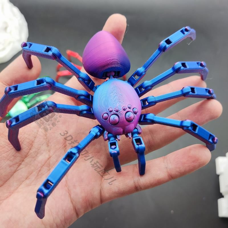 3d Printing Toy Joint Movable Spider Imitation Animal Scare Insect ...