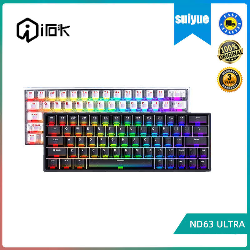 IROK ND63 ULTRA High Performance Low Latency RT0.001 Wired 8K Magnetic ...