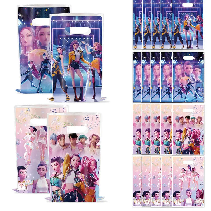 10/20/30Pcs Candy Bag KPop Demon Hunters HUNTR/X Loot Bag for Kids ...