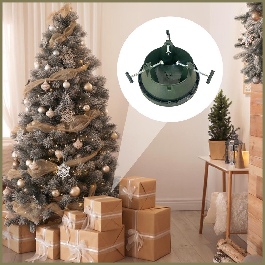 Christmas Tree Stand Base Holiday Tree Stand with Water Reservoir Anti ...