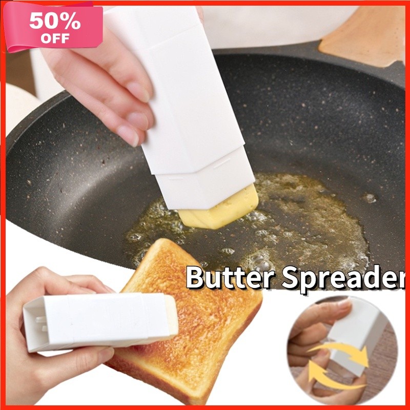 Solid Butter Spreader Holder Stick Plastic Storage Box Portable Butter ...
