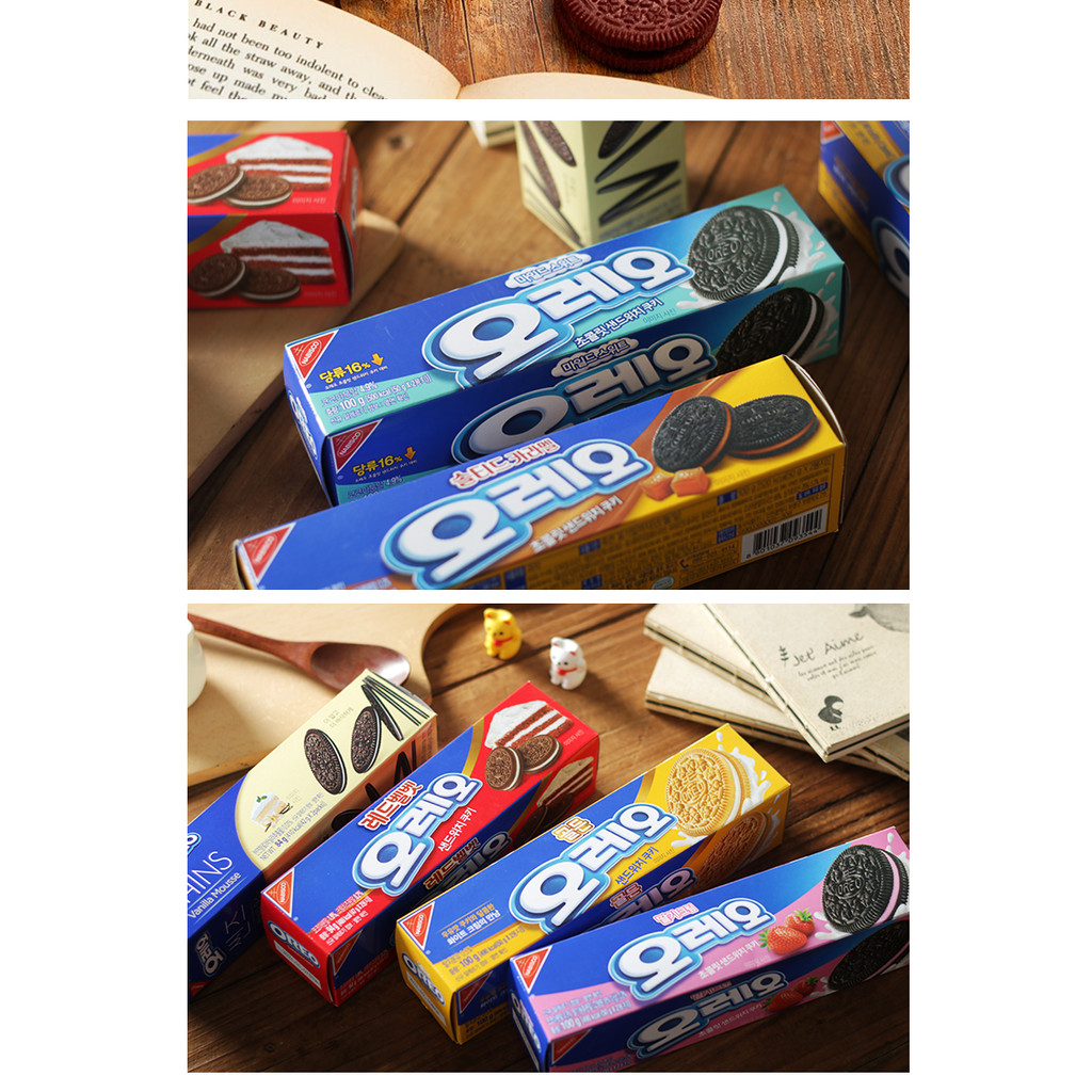 Korea Imported OREO OREO Cream Chocolate Flavor Sandwich Biscuits ...