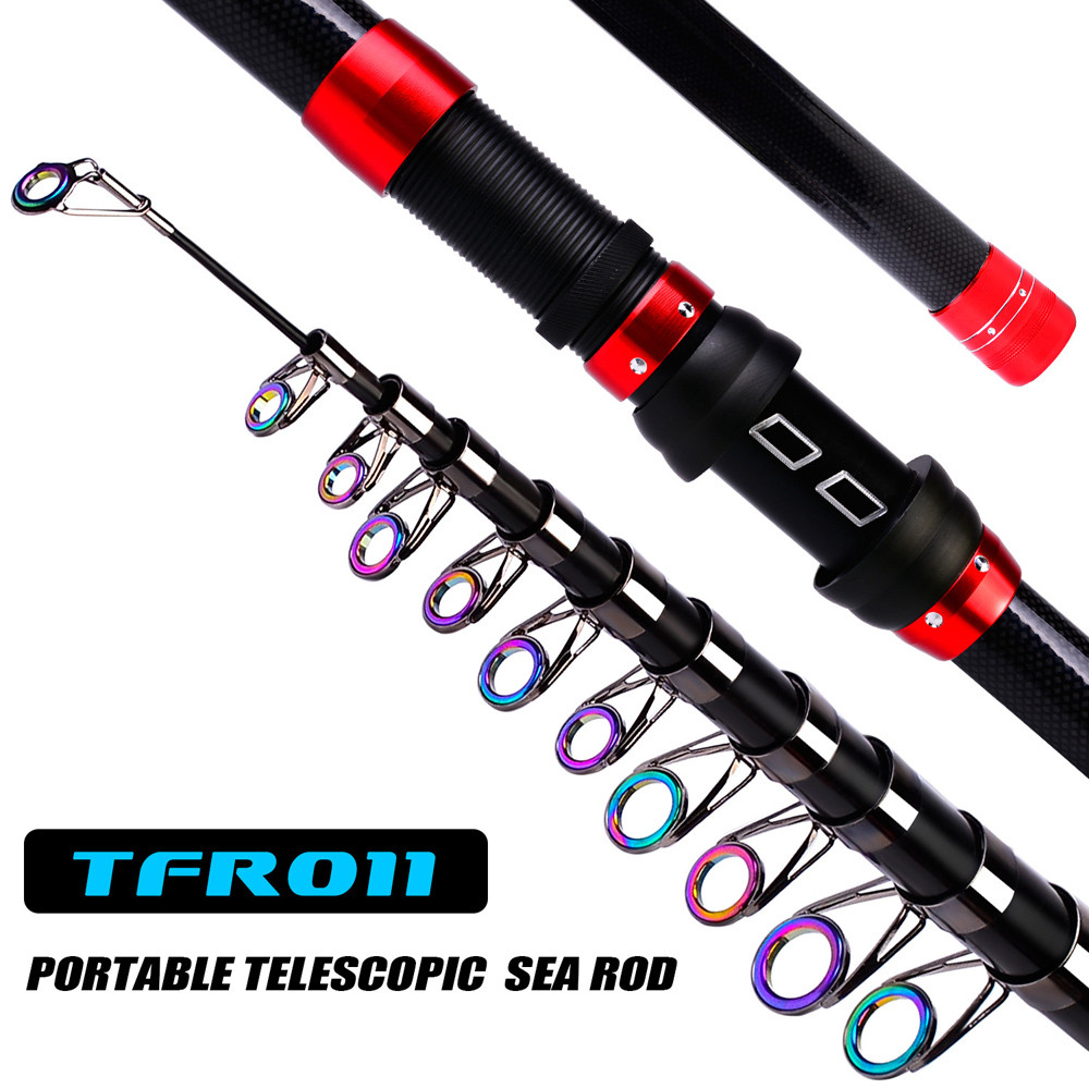 High Carbon Rock Ultra Light Pocket Fishing Rods 3.6M 3.0M 1.8M 2.1M ...