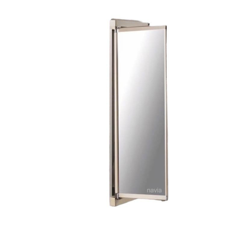 Full-Length Mirror Folding Fitting Room Sliding Door Track Hidden ...