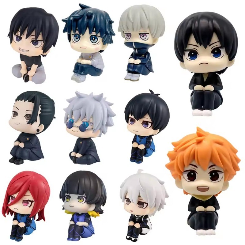 10cm Q Version Kawaii Jujutsu Kaisen Satoru Gojo Geto Suguru Isagi ...