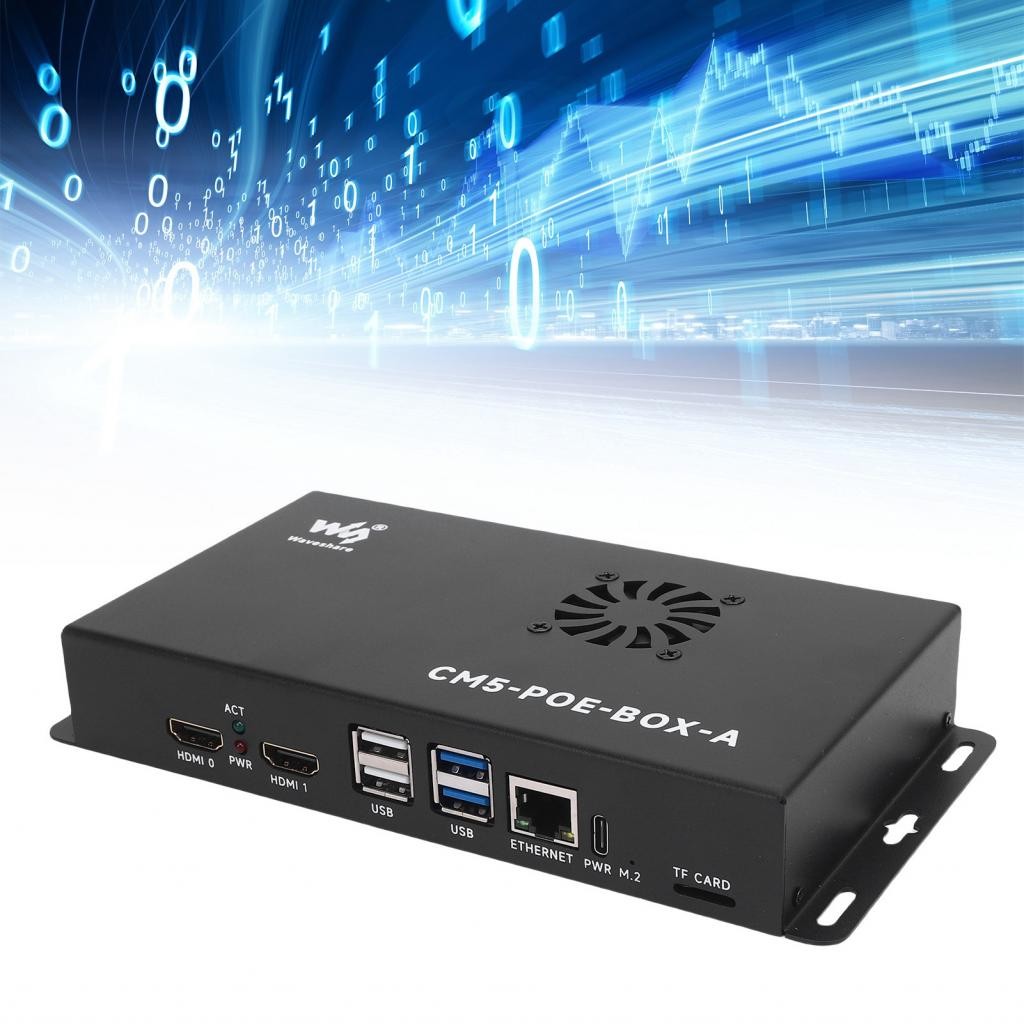 guli-ph Yoidesu Compute Module 5 PoE Expansion Board with Shell Power ...